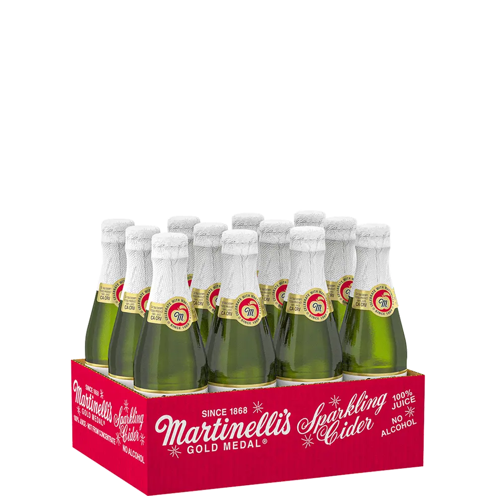 Martinelli's Sparkling Cider Case-8.4oz - Total Wine & More