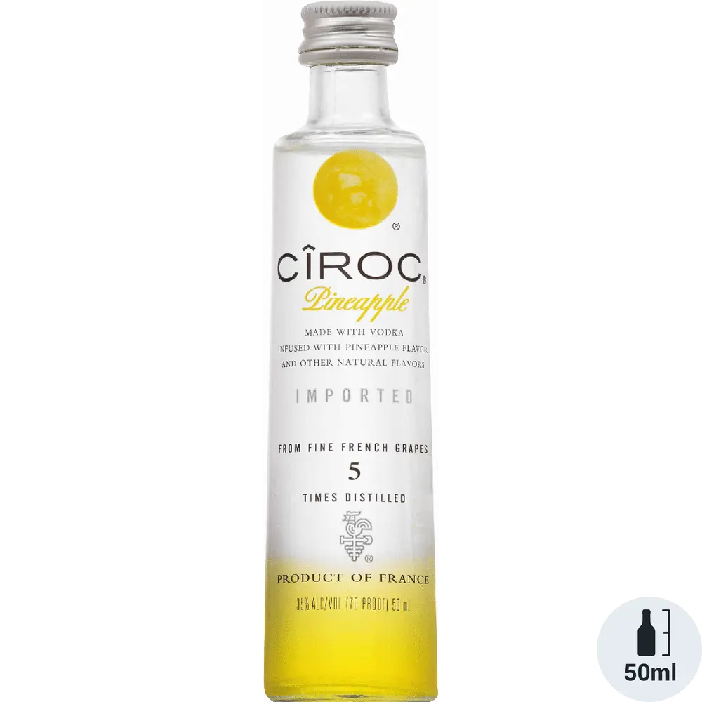 Ciroc Vodka Pineapple 50ml - Total Wine & More