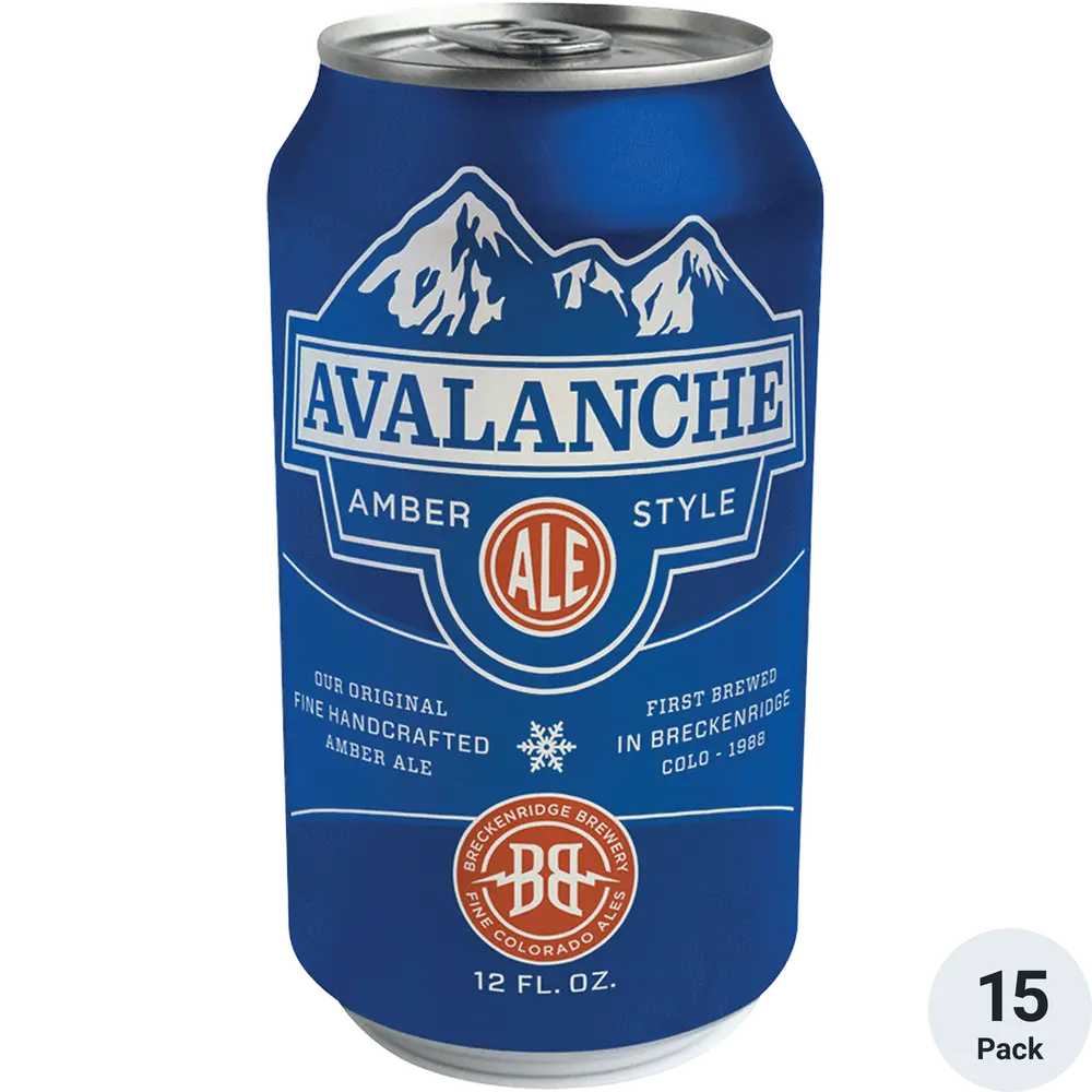 Breckenridge Avalanche Amber Ale 15pk-12oz Cans - Total Wine & More