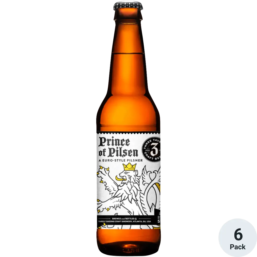 Three Taverns Prince Of Pilsen 6pk-12oz Cans - Total Wine & More